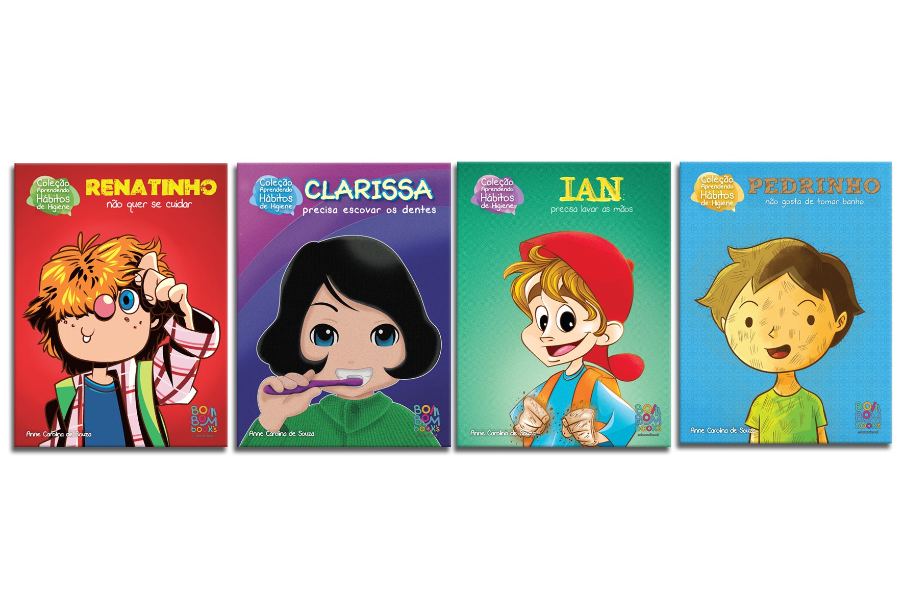 COLEÇÃO HÁBITOS DE HIGIENE - Bom Bom Books